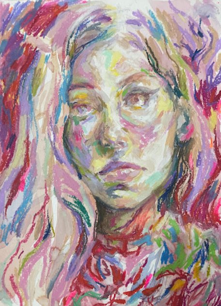 The Oud Player I, Painting by Maryam El Sayed Bakry | AFRIKANIZM ART