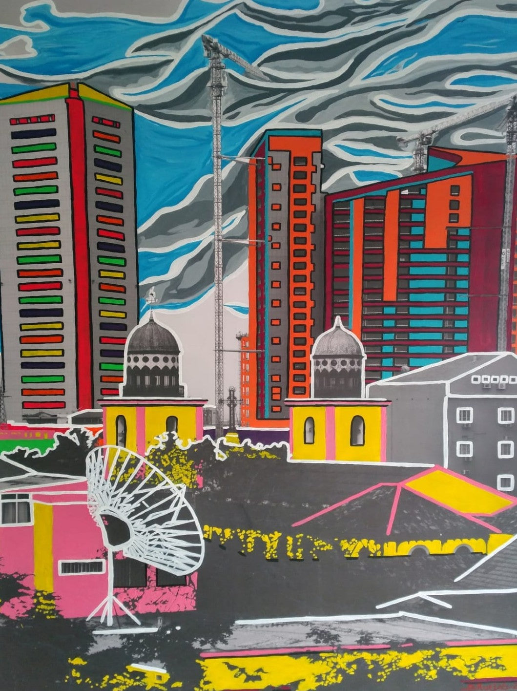 My Luanda, Painting by Don Ruelas | AFRIKANIZM ART