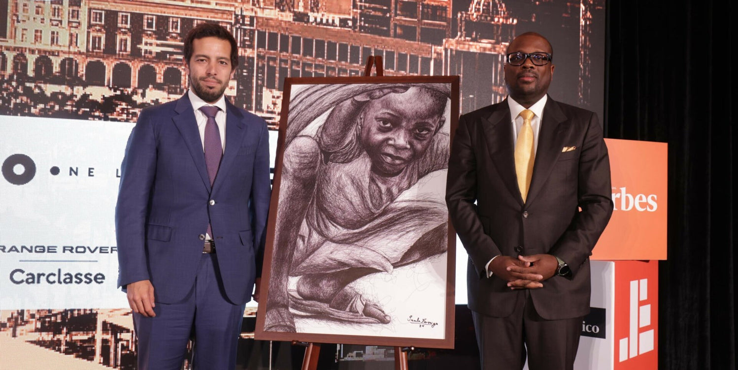 Forbes Honours António Mota with Afrikanizm Artwork by Paulo Formiga ...