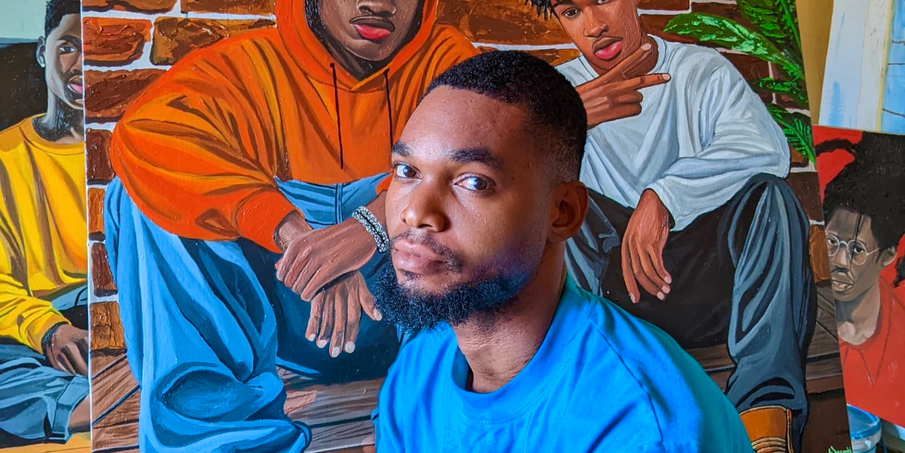 Samson Adetunji | Contemporary Art & Figurative Painting – AFRIKANIZM ART