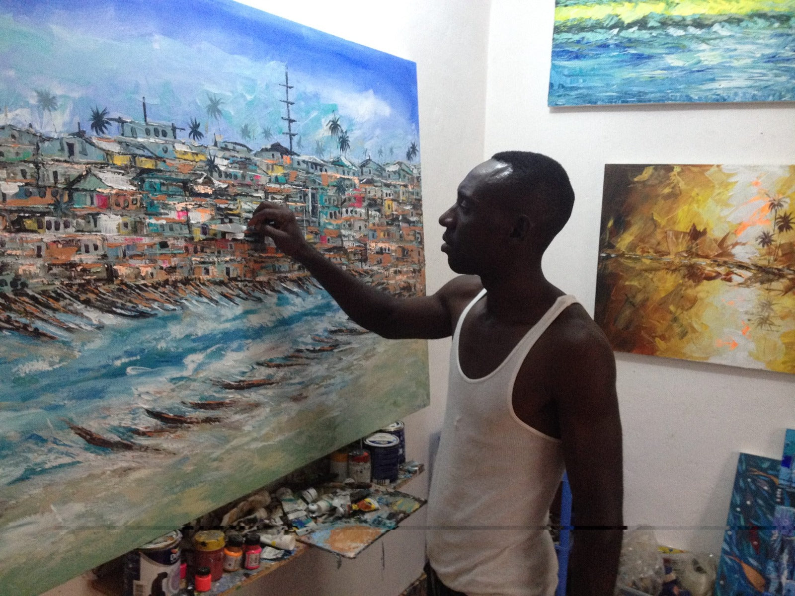 Robert Osei Anim | Contemporary Art & Figurative Painting – AFRIKANIZM ART