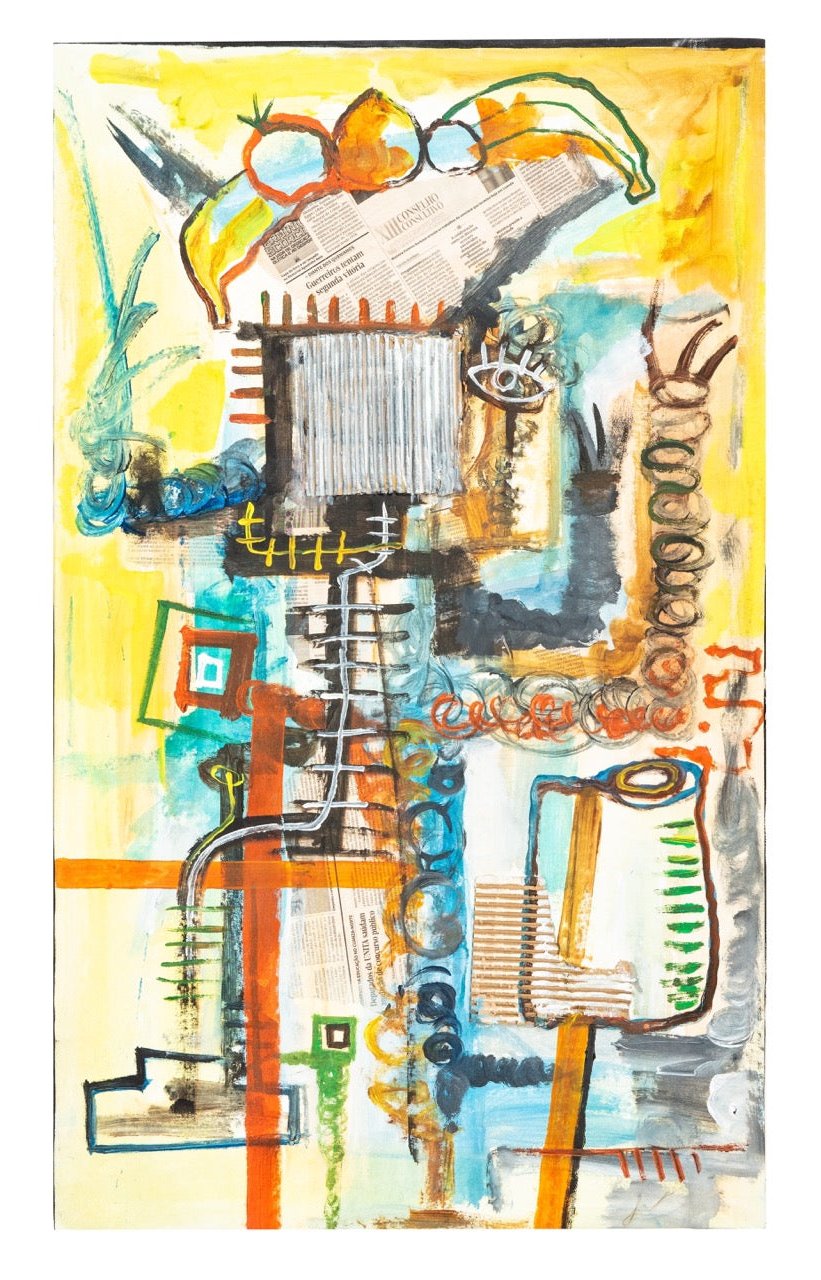 "The peddler", Painting by Badiatu David | AFRIKANIZM ART