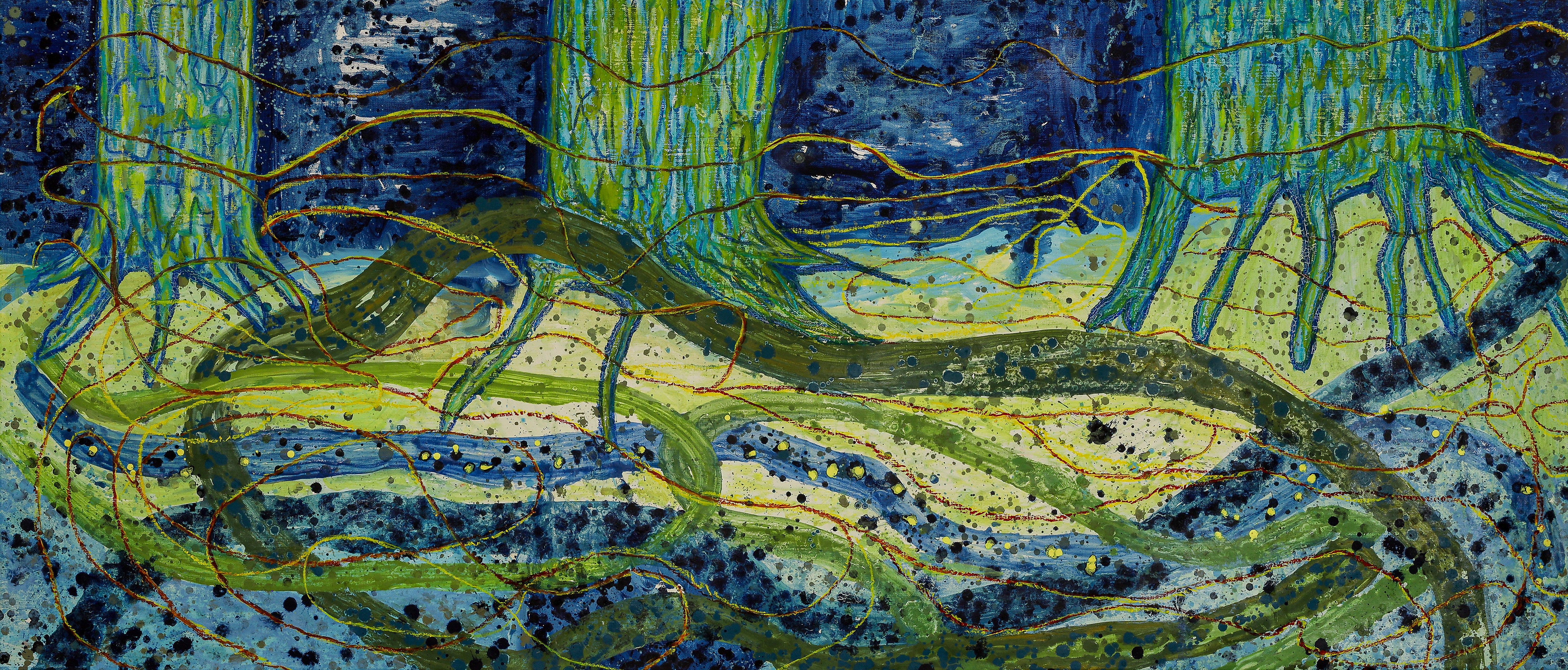 A Hidden Language of Communication (2024) | Oil Abstract Painting ...
