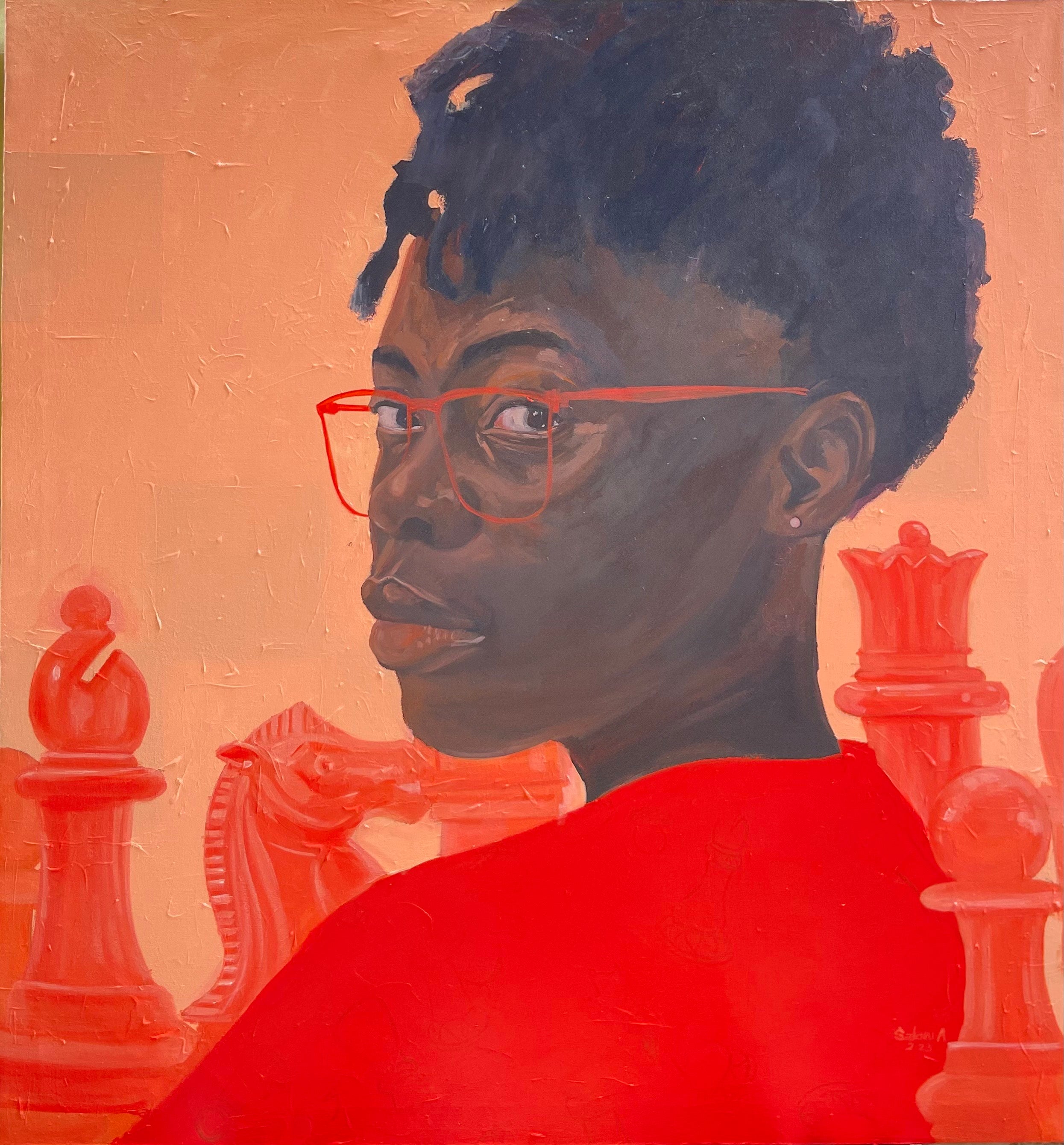 I’m a Spec I (II) (2024) | Contemporary Realism Portraiture ...