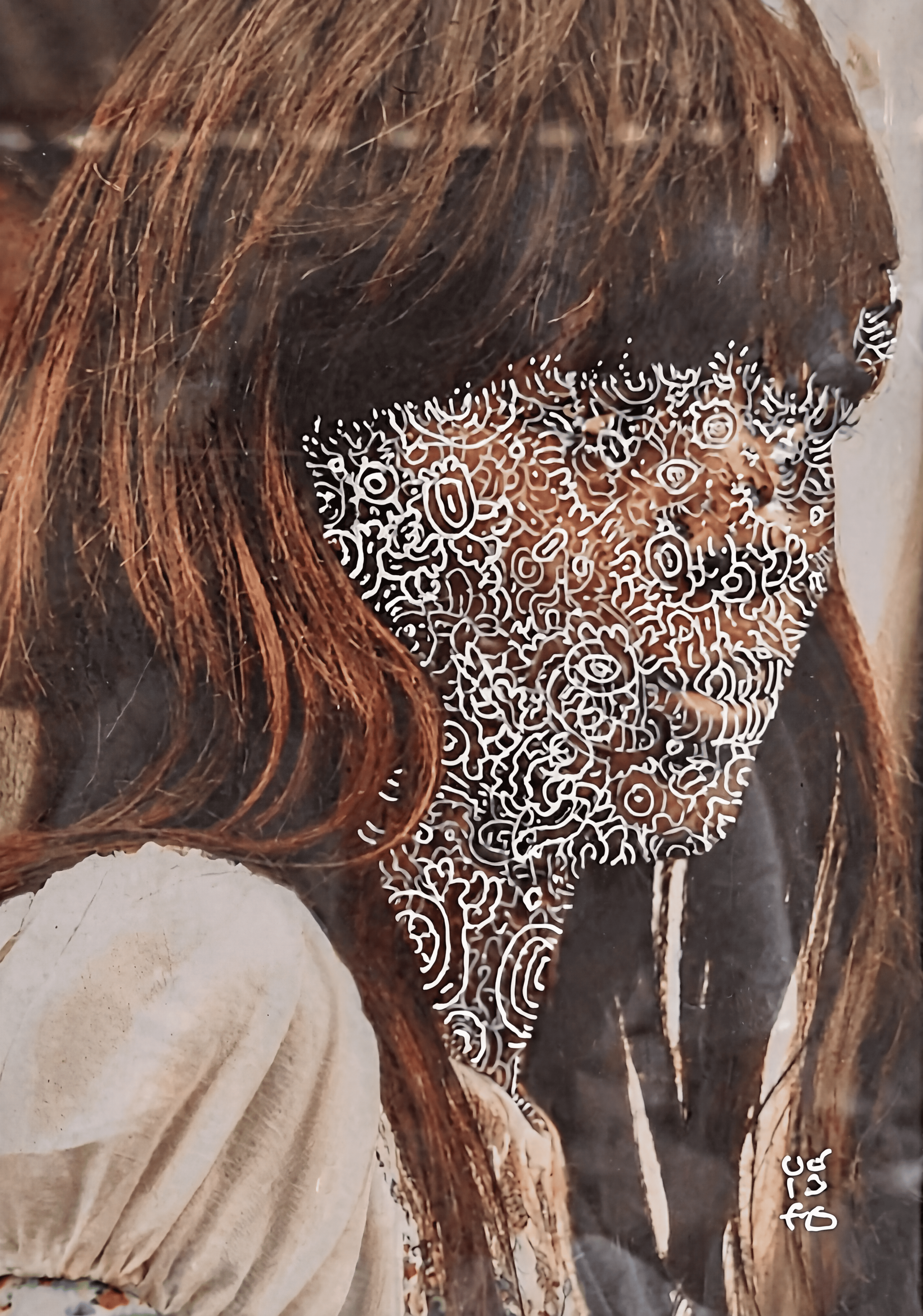 Ixi Iami (My Land) III, Collage by Uólofe Griot | AFRIKANIZM ART