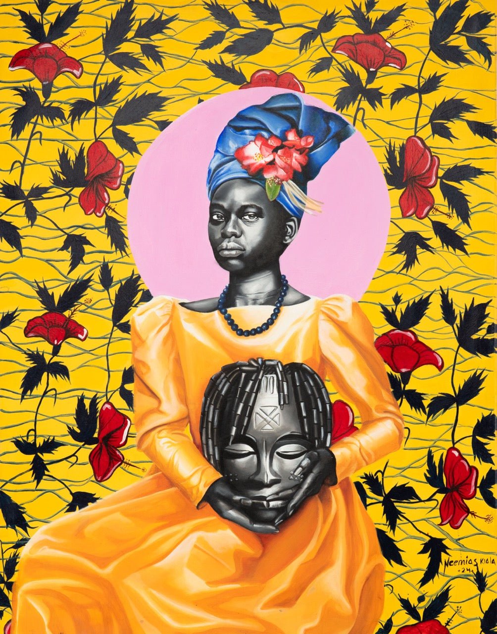 Ancestral Connection – Mwana Pwo by Neemias Kiala | Afrikanizm Art ...