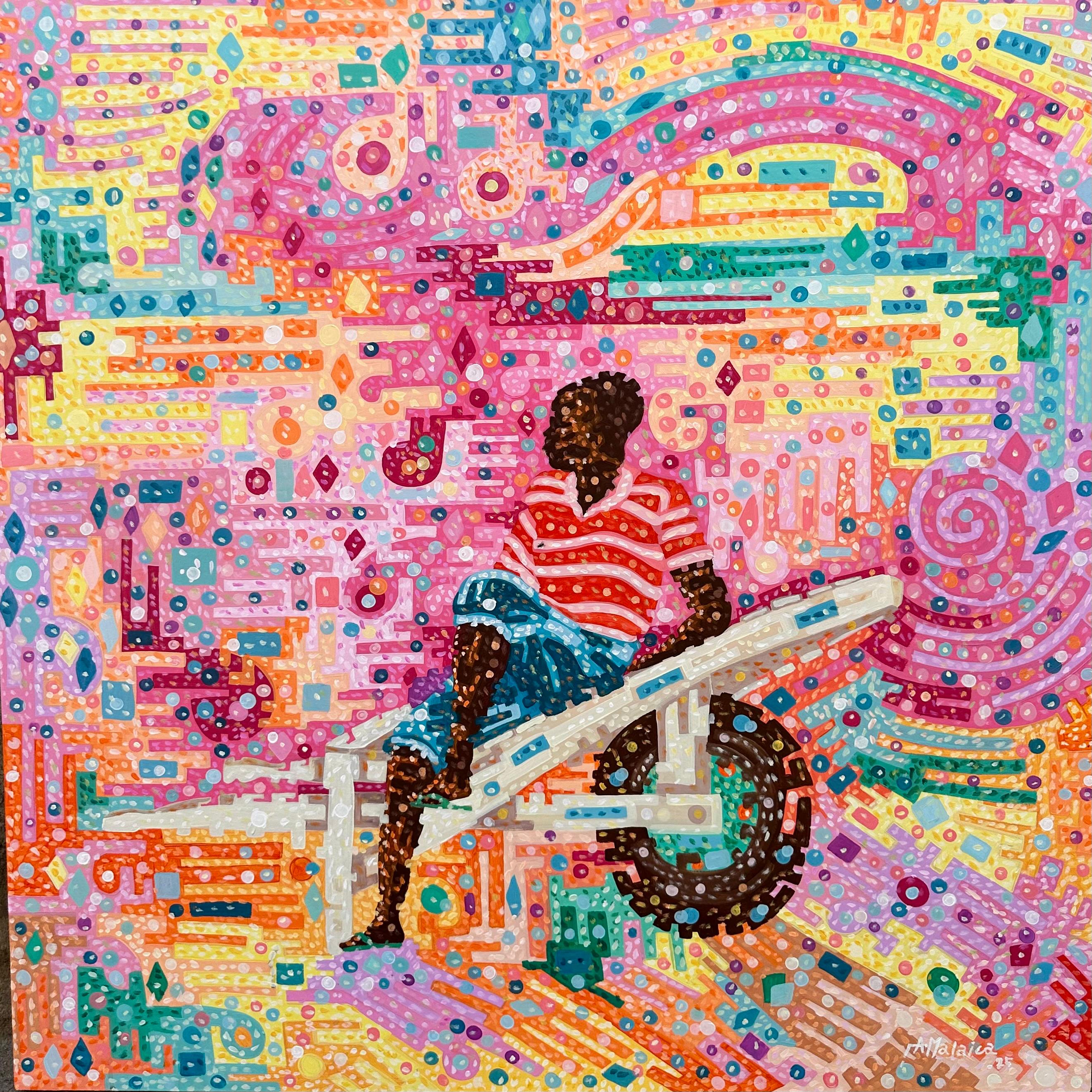 Prosperity, Painting by Alcides Malaika | AFRIKANIZM ART