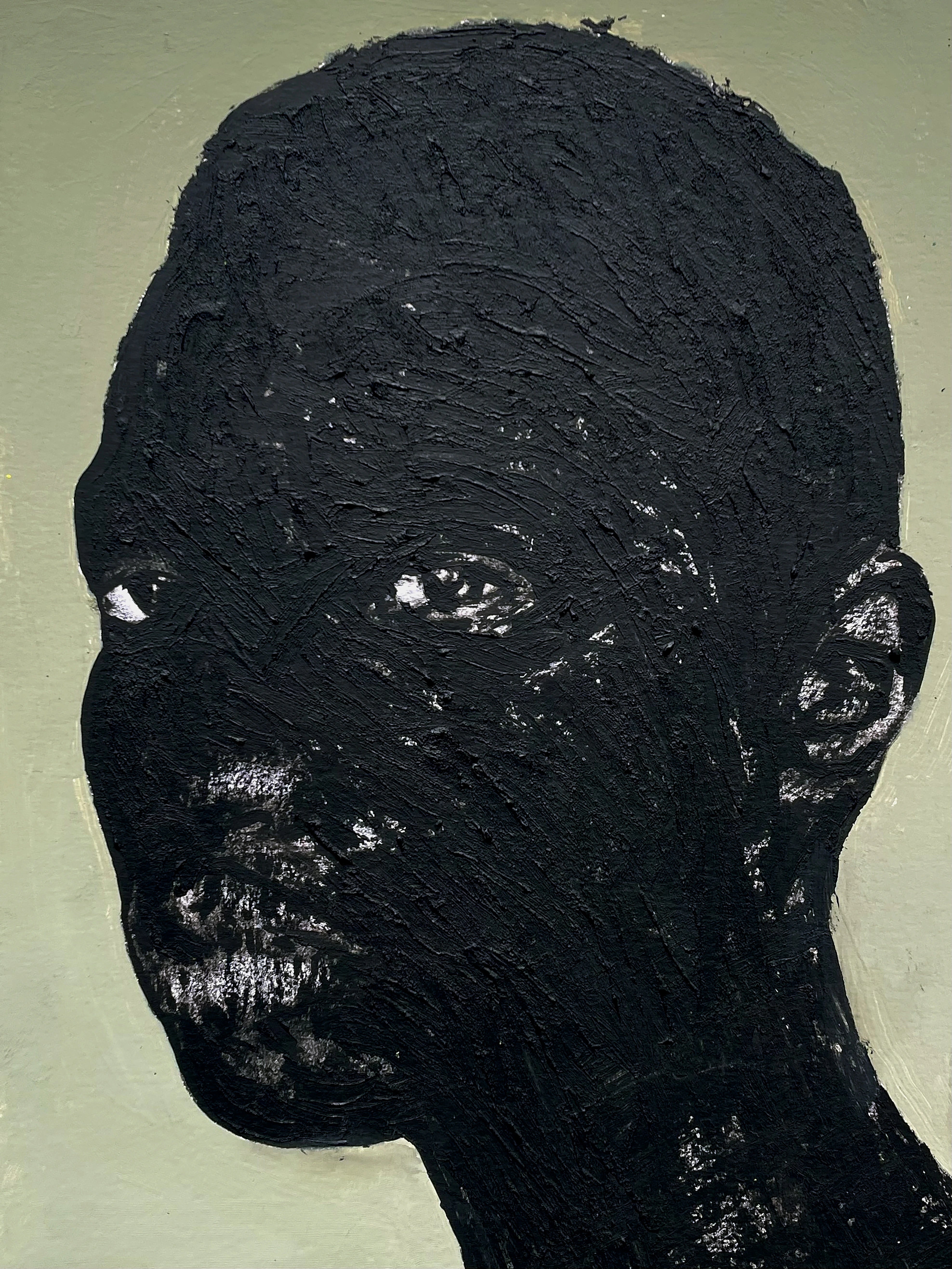 Portrait of Absence (III) (2024) | Figurative Expressionism ...