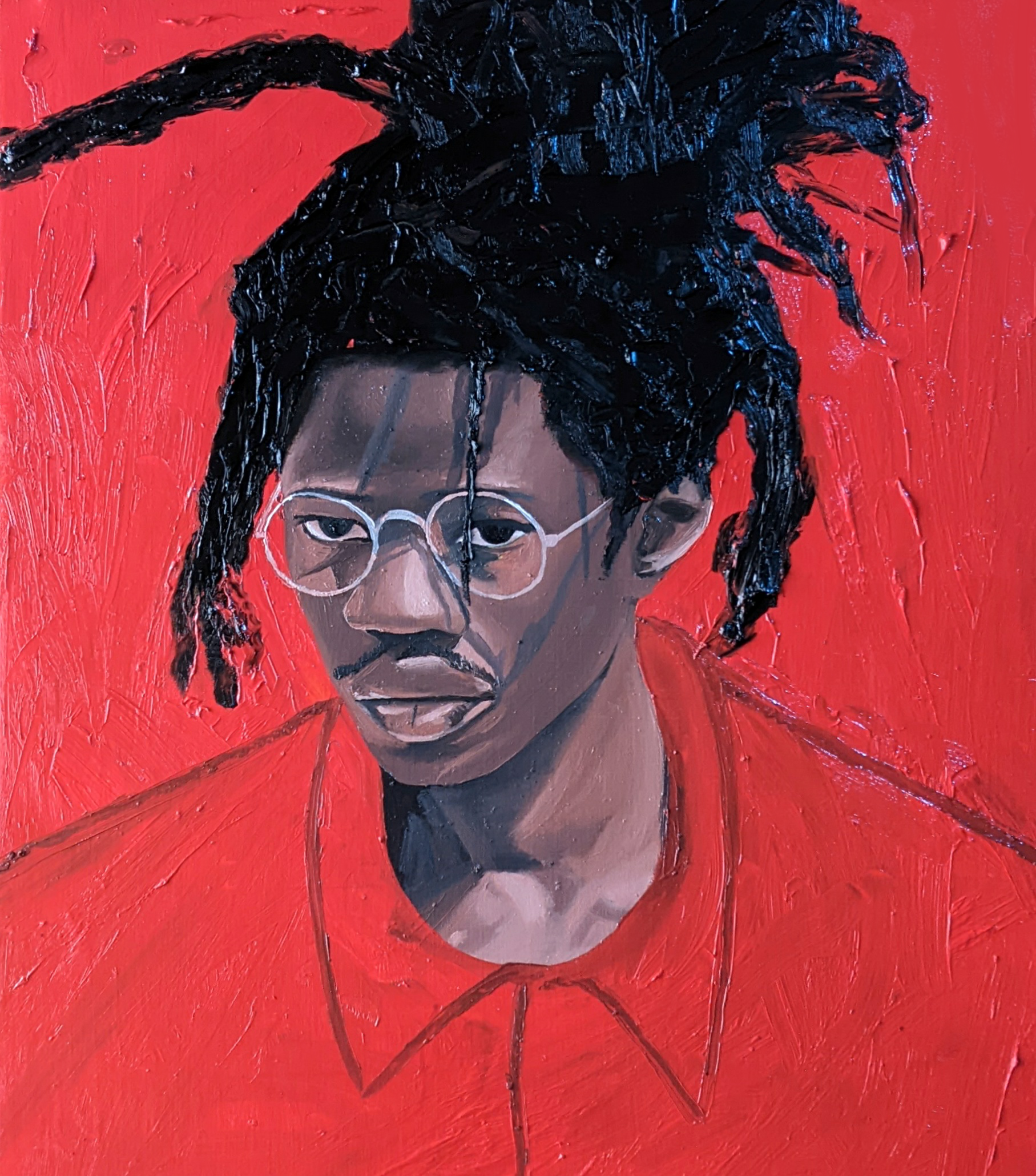 Regal Root (2025) | Figurative Portraiture Oil Painting – AFRIKANIZM ART