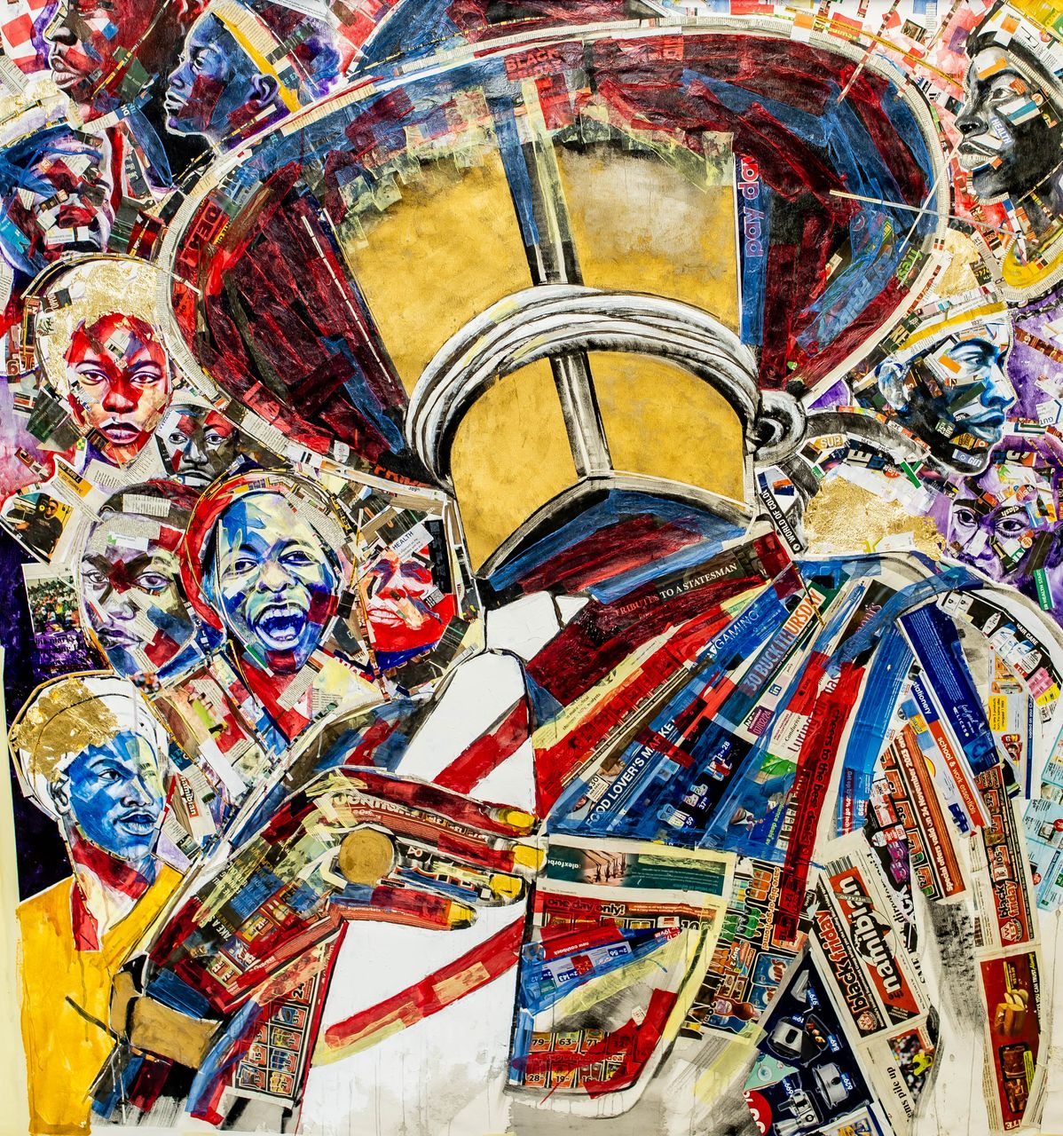 The system, Painting by Hage | AFRIKANIZM ART