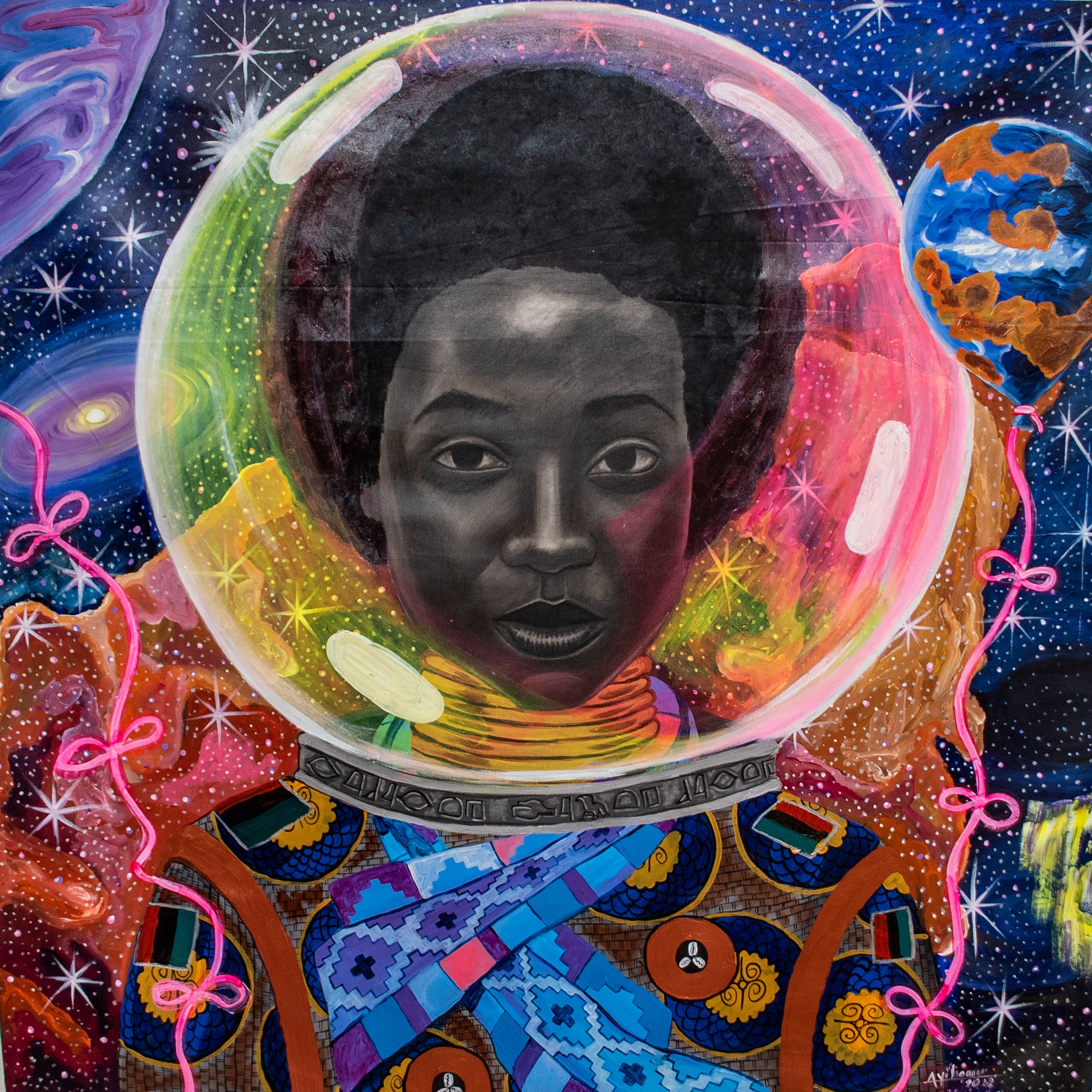 Venus (Birth, Death, Rebirth), Painting by Paul Ayuwihu | AFRIKANIZM ART