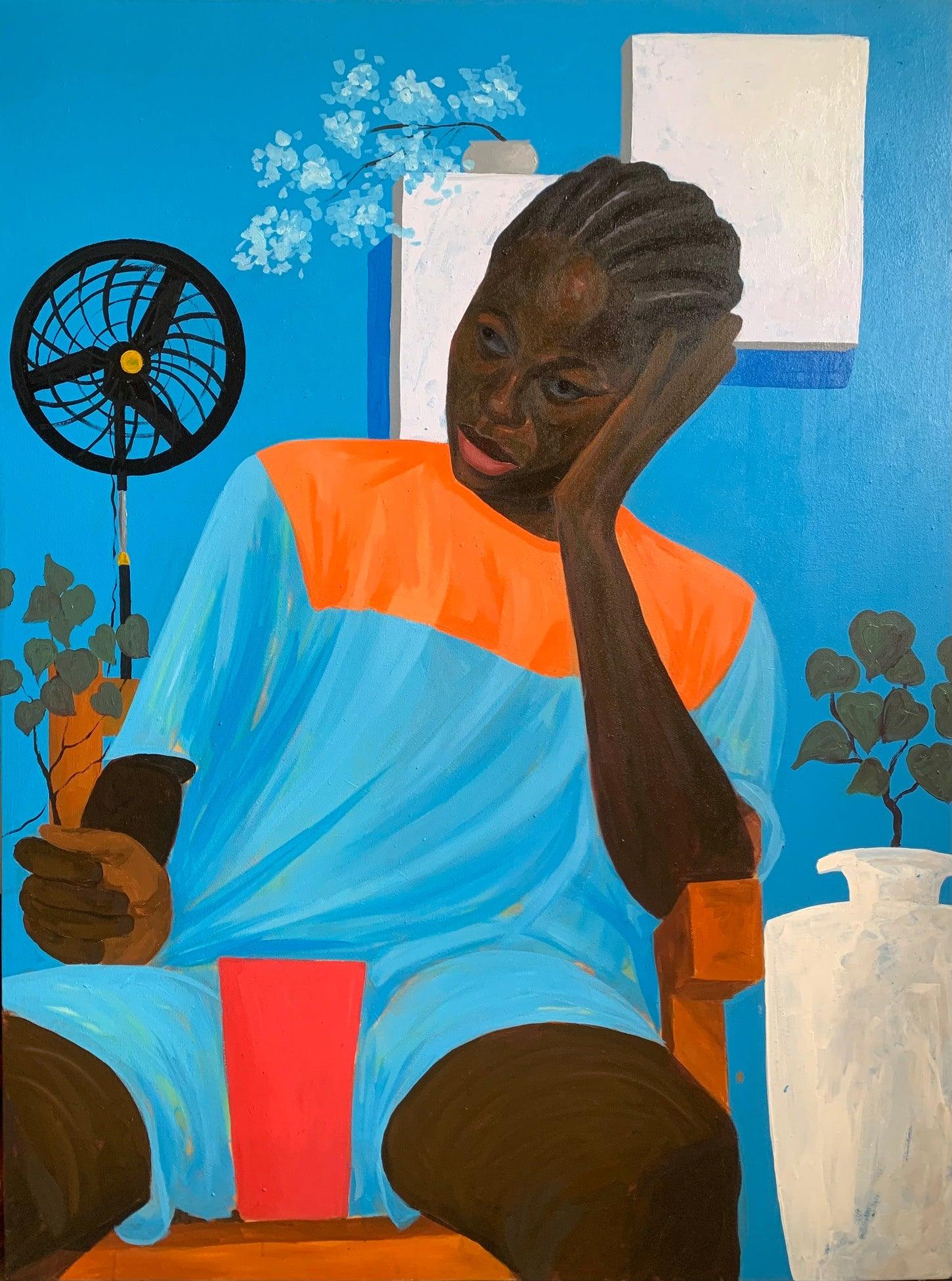 For Real? (2022) | Figurative Portraiture – AFRIKANIZM ART