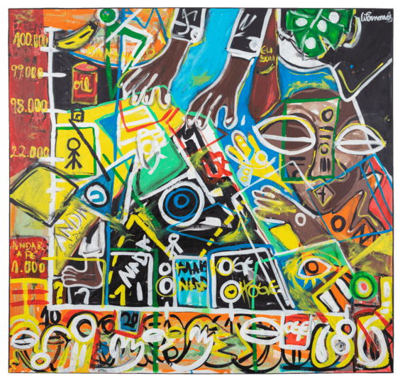 Hogeé, Painting by Walter Fernandes | AFRIKANIZM ART